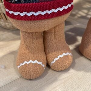 Holiday | Christmas Holiday Plaid Gingerbread Man Girl Boy Doll Greeter ...